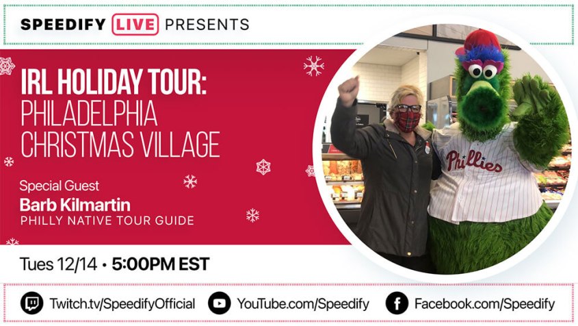 IRL Holiday Tour: Philadelphia Christmas Village - Speedify
