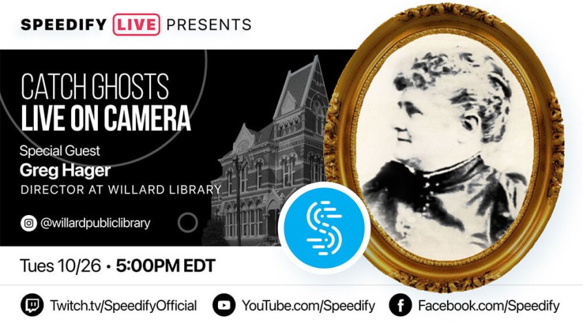 Speedify Live Presents: Catch Ghosts on Camera with Willard Library ...